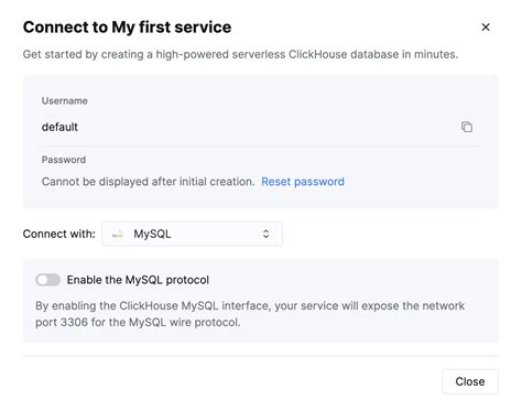 Tableau Online Clickhouse Docs