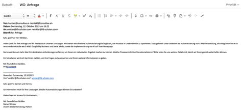 Ki E Mail Bot E Mails Von Ki Beantworten Lassen Consultee Ai