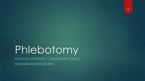 Solution Phlebotomy Notes Studypool