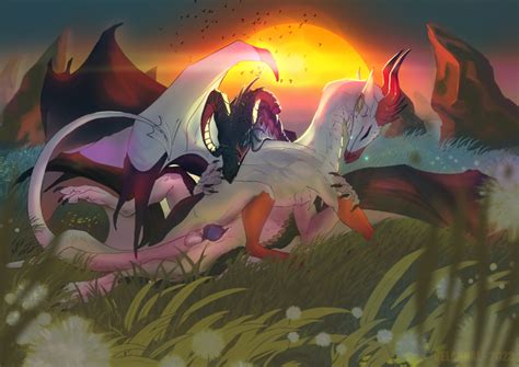 Rule 34 Balls Broken Horn Claws Dragon Duo Ear Fins Ear Piercing