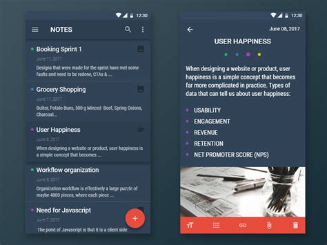 Daily Ui 065 Notes Widget By Luka Lenard On Dribbble