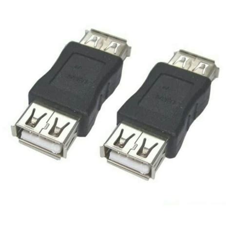 Jual Converter USB Female To Female Dual Connector Computer Socket Adapter Kab Tangerang
