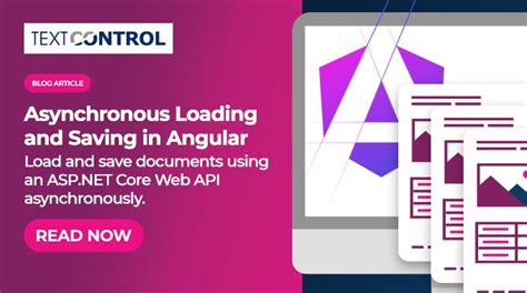 Asynchronous Loading And Saving In Angular Document Editor With An Asp