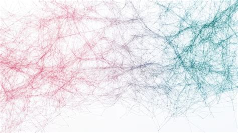 Intricate Network Visualization Complex Web Of Interconnected Dots And Lines Abstract Stock