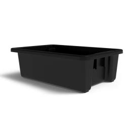 Stack Nest Crate L Black Seton Australia