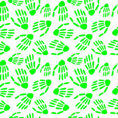 Pattern Of Skeleton Hands 22914067 Png