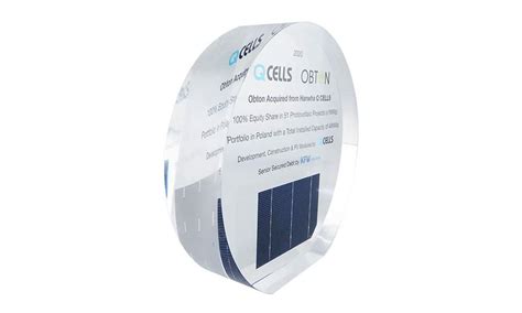 Solar Cell Lucite Embedment The Corporate Presence