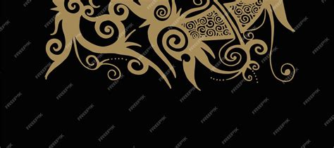 Premium Vector Flourish Pattern Design 270 Wallpaper Background Vector