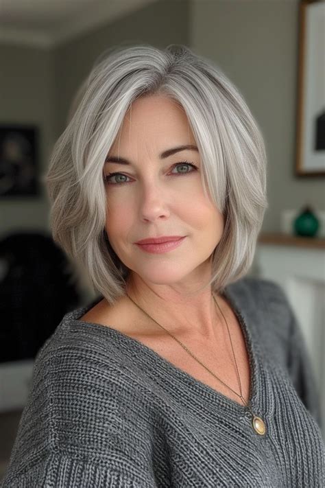 13 Short Bobs With Bangs For A Youthful Radiance Over 60 In 2024