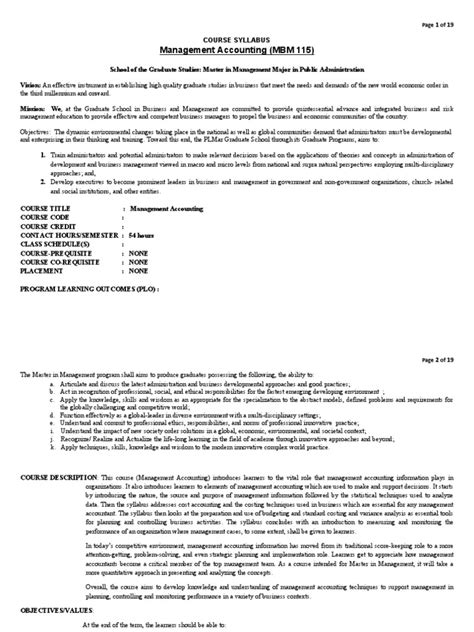 management accounting pdf net present value internal rate of return