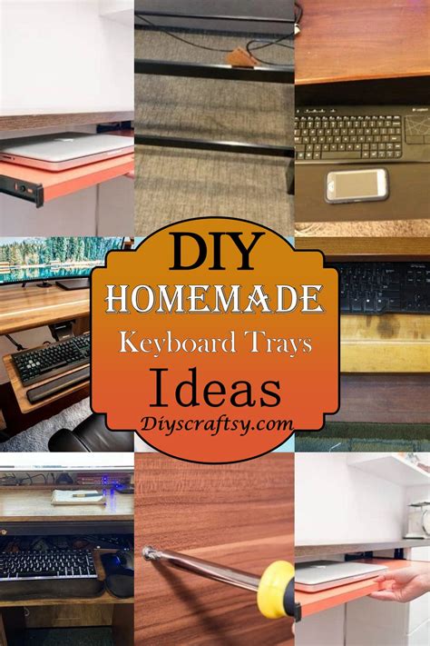 20 Diy Keyboard Trays You Can Make Easily Diyscraftsy