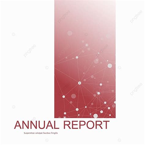 Science Brochure Design Template Vector Molecular Structure With Connected Lines And Dots Cover