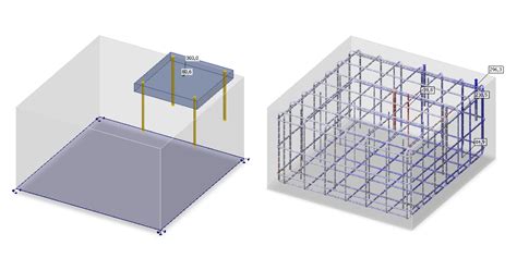 Structural Design Of A Concrete Footing In 3d Detail En Idea Statica