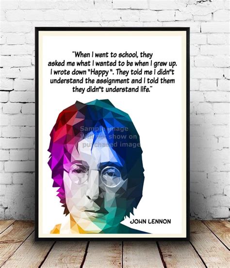 John Lennon Poster Quotes