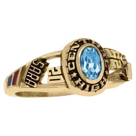 Aquamarine Class Ring