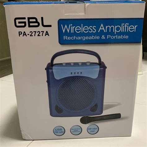 Wireless Amplifier Speaker Audio Soundbars Speakers Amplifiers On Carousell