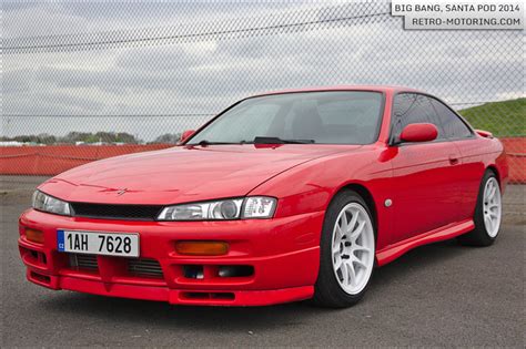 Red Nissan 200SX 1AH7628 Big Bang 2014 : Retro-Motoring
