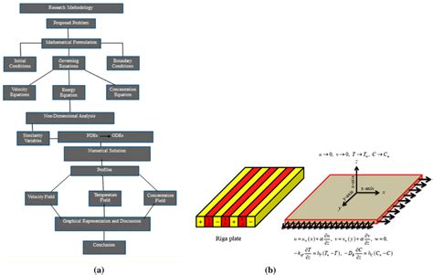 A Flow Chart B Flow Geometry Download Scientific Diagram