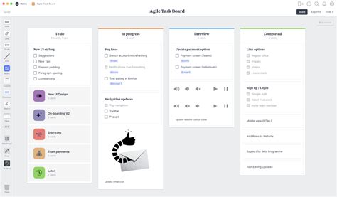Agile Task Board Scrum Board Template And Example Milanote