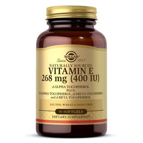 Vitamin E 400 IU Mixed softgels | Immune Health* | Solgar