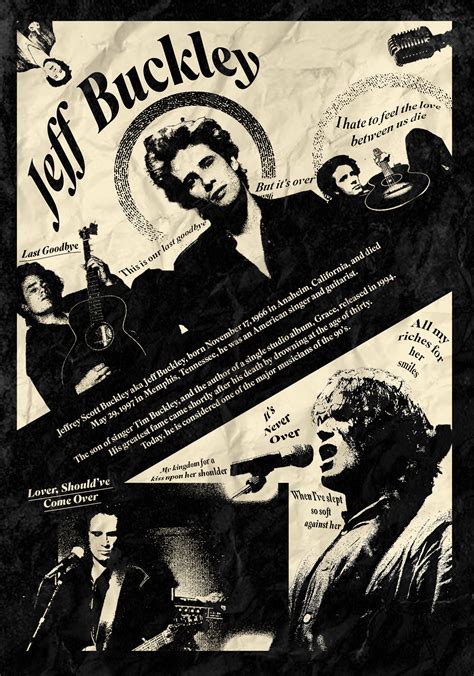 Poster Jeff Buckley Behance