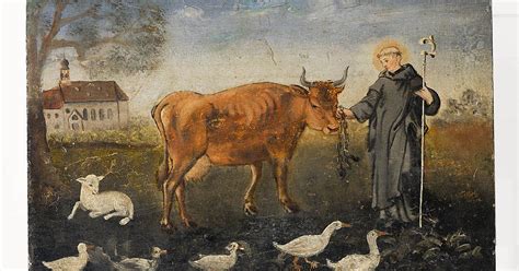 Votivgemälde Hl Leonard Und Tiere Bayerisches Nationalmuseum
