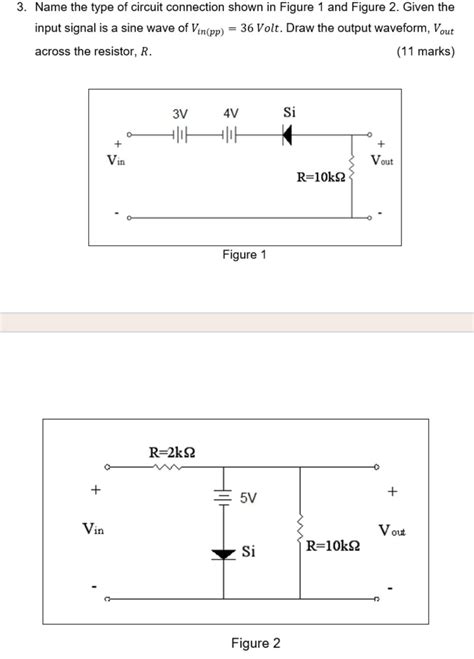 Solved 3 Name The Type Of Circuit Connection Shown In Chegg Com