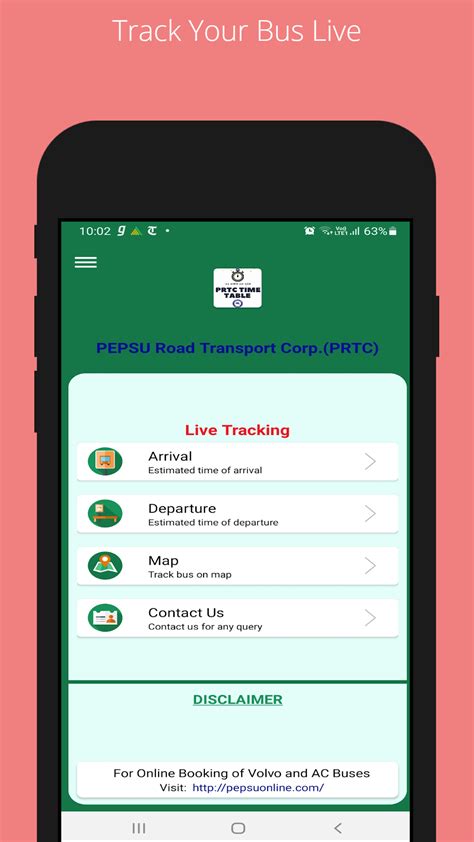 Prtc Bus Time Table Apk For Android Download