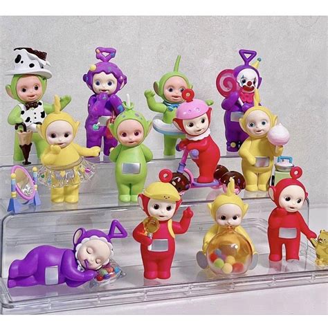 天線寶寶 夢幻糖果世界 系列 Popmart 泡泡瑪特 盲盒 公仔 隱藏 彩虹糖 小波 迪西 拉拉 丁丁 蝦皮購物