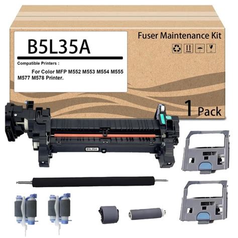1 Pack B5l35a Fuser Maintenance Kit 110v For Mfp M552dn M553dh（with