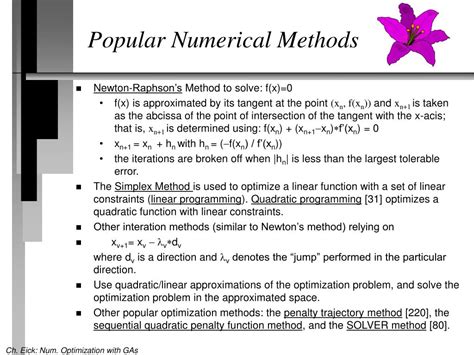 Ppt Numerical Optimization Powerpoint Presentation Free Download Id