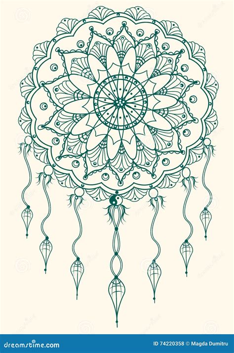 Mandala Dream Catcher Pattern At Tanpaisleighblog Blog