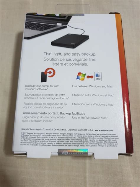 Seagate Backup Plus Slim 2tb External Hard Disk Computers And Tech Parts And Accessories Hard