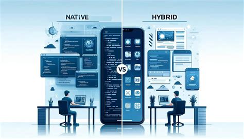 native vs hybrid mobile app development