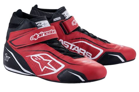 Alpinestars Usa 2710122 312 9 Pair Of Shoe Tech 1t V3 Red Bk White