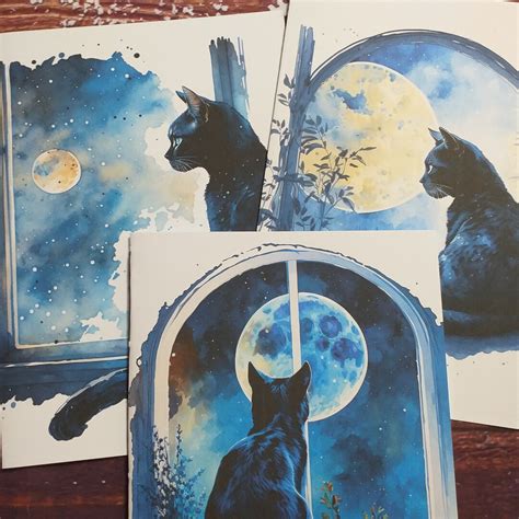 Handmade Password Logger Black Cat Password Keeper Handmade Web Site Organizer Etsy