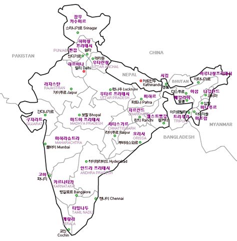 인도지도인도여행 2010 인도에 머물기 네이버 블로그