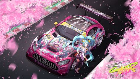 Funky Racing Miku Wallpapers Funky Garage