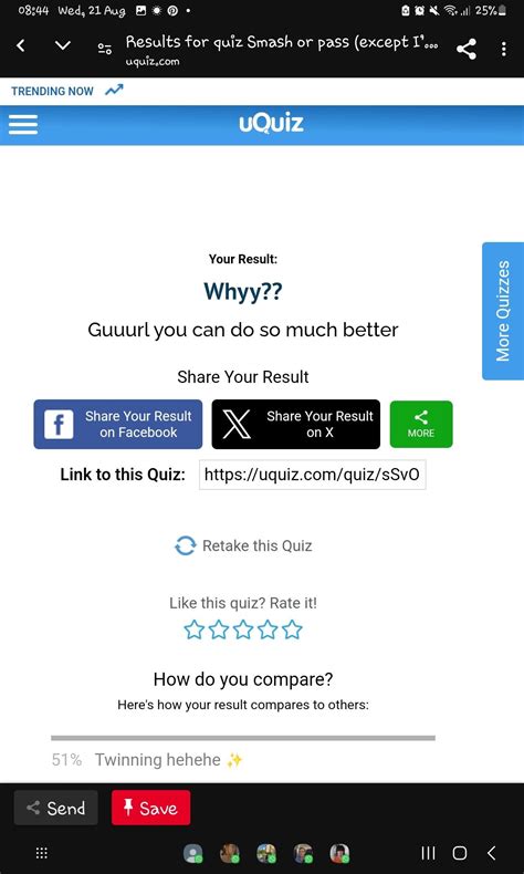 Smash Or Pass Except Im Bi Quizzes For Fun Boredom Cure