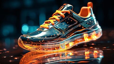 Experience The Future Of Athletic Footwear With These Luminous Sneakers