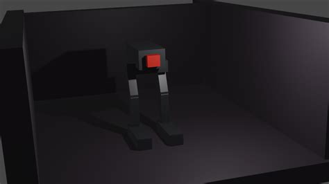 Timmy The Robot A Render Image I Made In Blender In 1 Hour Rblender