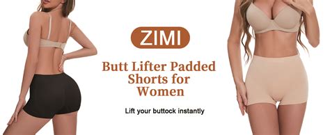 Zimi Collection Butt Lifter Panties Shaperwear For Women Seamless Hip