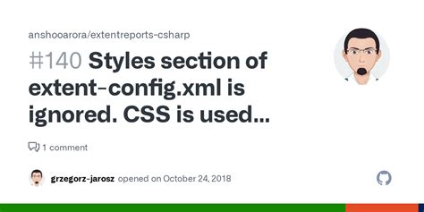 Styles Section Of Extent Configxml Is Ignored Css Is Used Instead