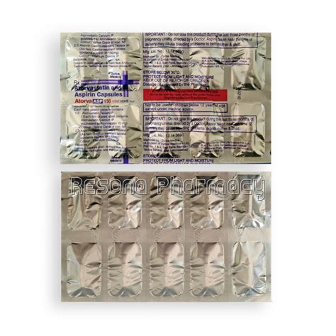 Atorva Asp 150 Resona Pharmacy