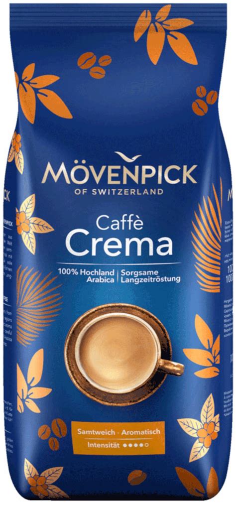 Mövenpick Caffè Crema kahvipavut 1 kg - Crema