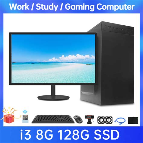 Desktop Computer Original Nd New Inter Core I I I G G SSD Set PC Full Set Computer Set