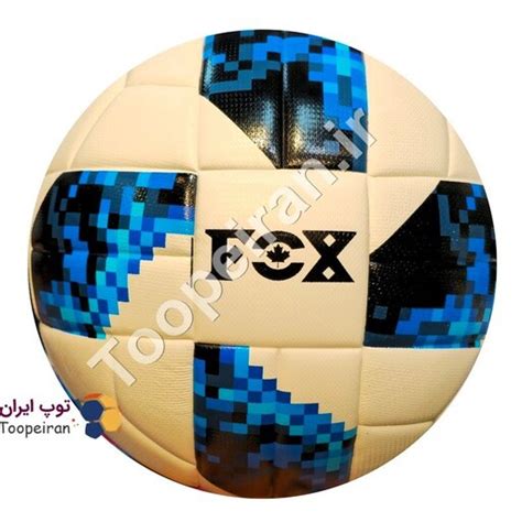 خرید و قیمت توپ فوتبال فاکس طرح تلستار سایز 5 رنگ آبی از غرفه توپ ایران