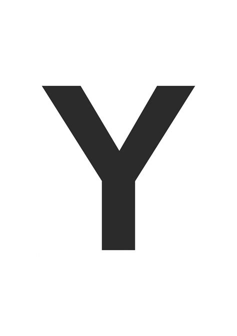 Letter Y Printables
