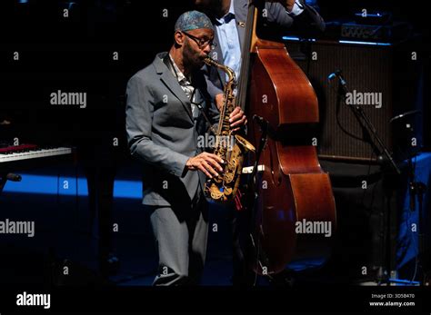Jazz Saxophonist Kenny Garrett Performs During The Jazzmadrid Concert