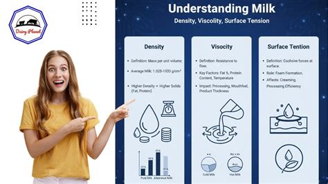 Understanding Milk Density Viscosity Surface Tension